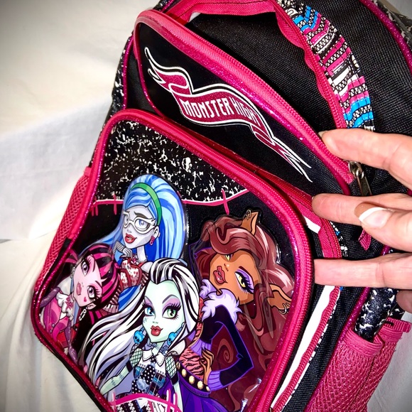 monster high | Accessories | Monster High Backpack File Purse | Poshmark